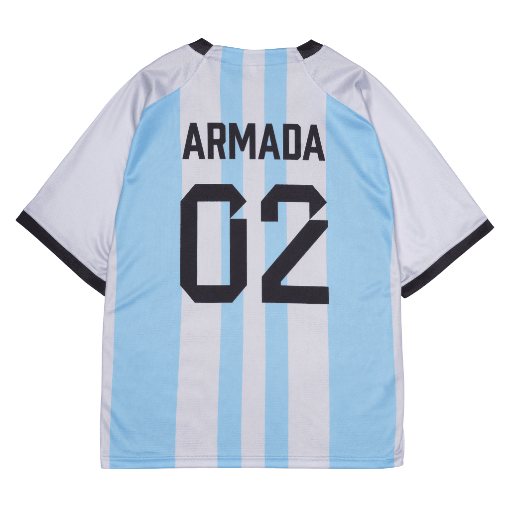 AR jersey - Blanc / Bluebird – D-STRUCTURE